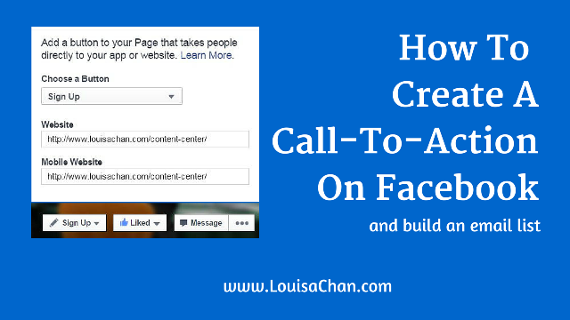 How to Set Up A Facebook Page Call-to-Action Button | Online Sales Guide Tips
