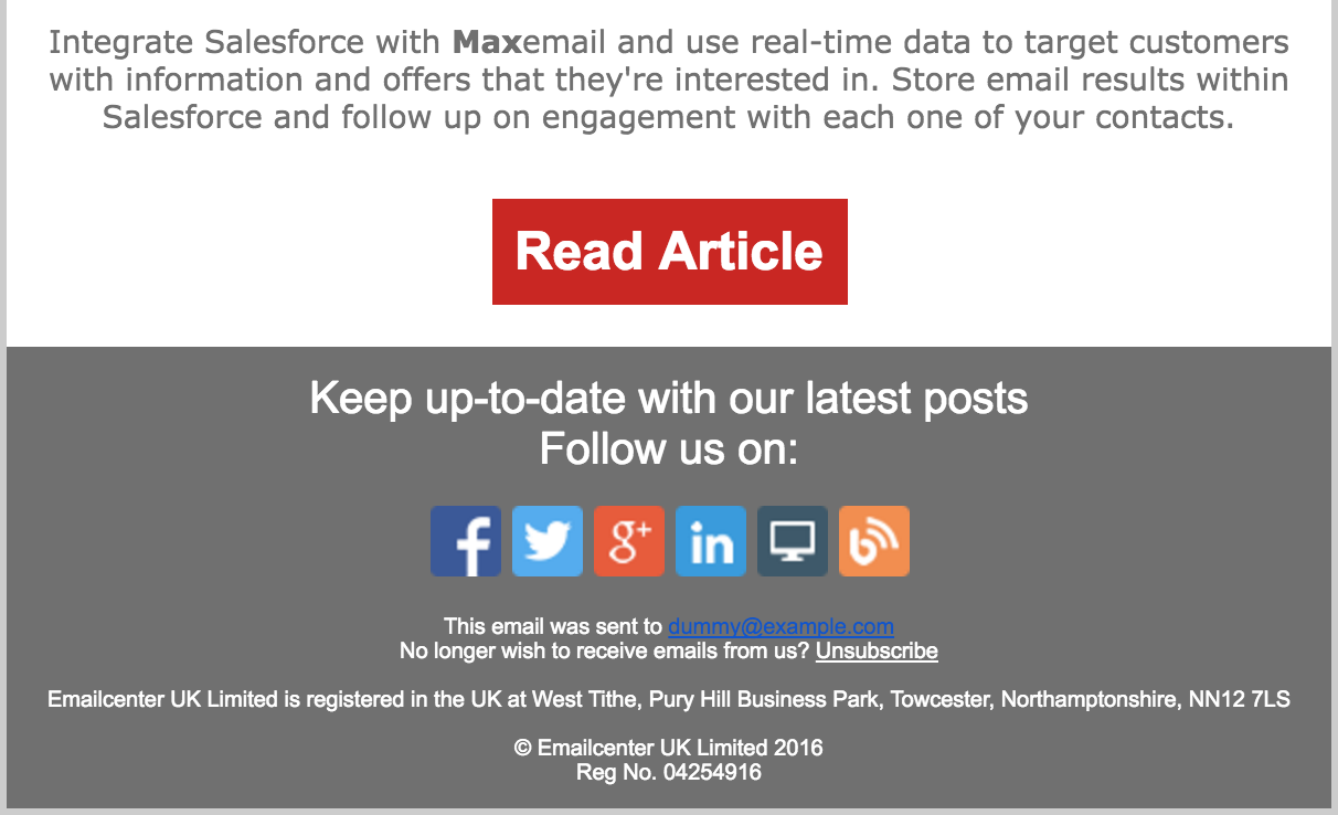 Basic Rules for Constructing a Strong Email Design | Online Sales Guide ...