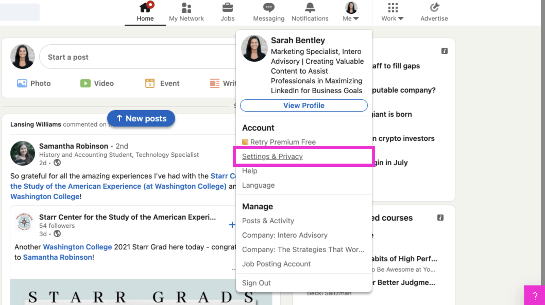 How to Edit Your Job Seeking Preferences on LinkedIn | Online Sales ...